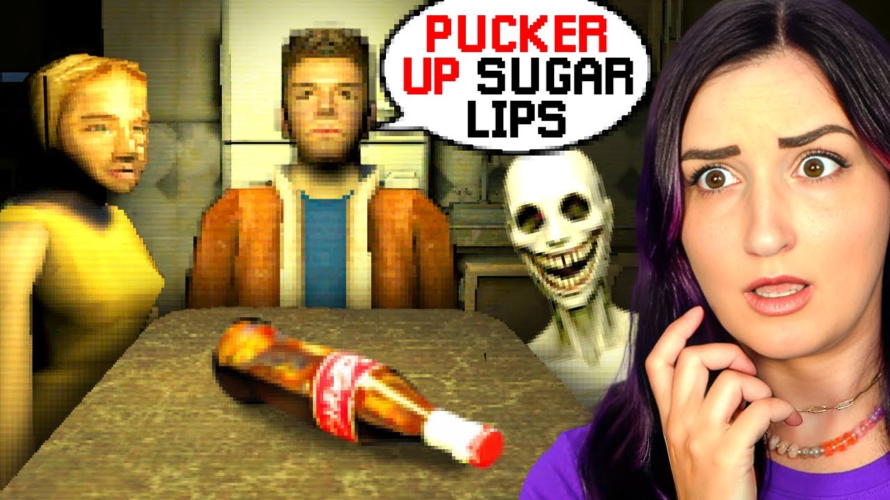 Spin the bottle turned horror game! 😱