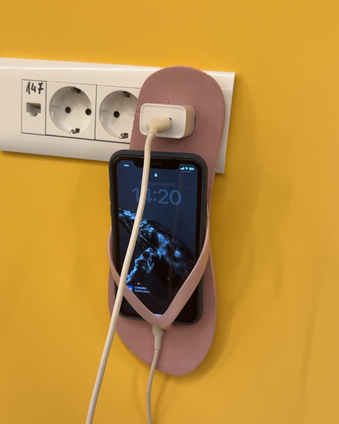 Flip-flop your charging game 😂