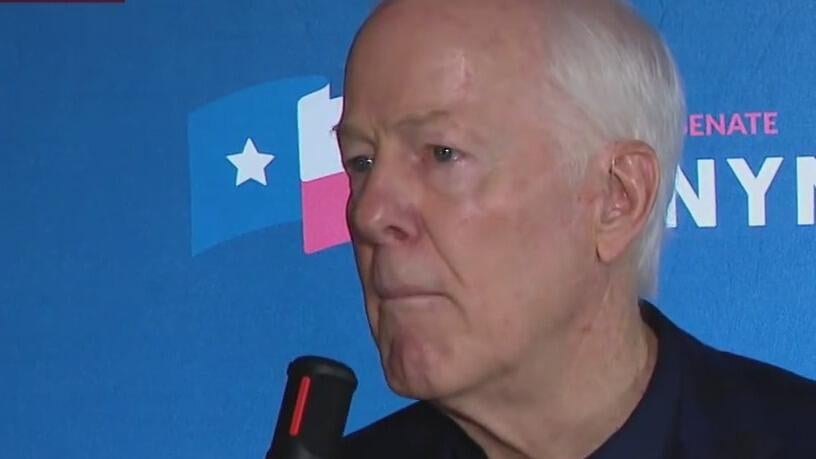 Cornyn targets Paxton’s baggage in final push before GOP runoff for Senate