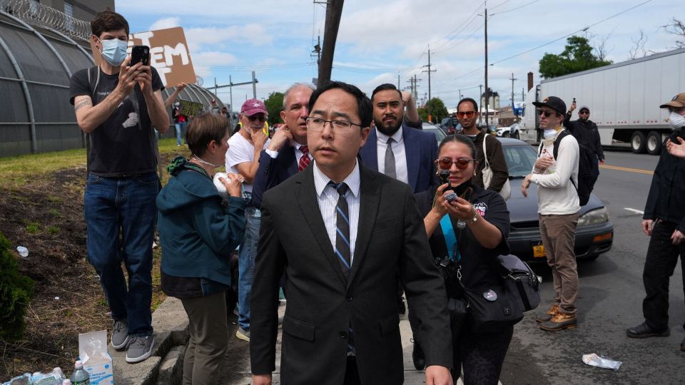 Protesters clash with agents outside New Jersey ICE facility. Inside ...