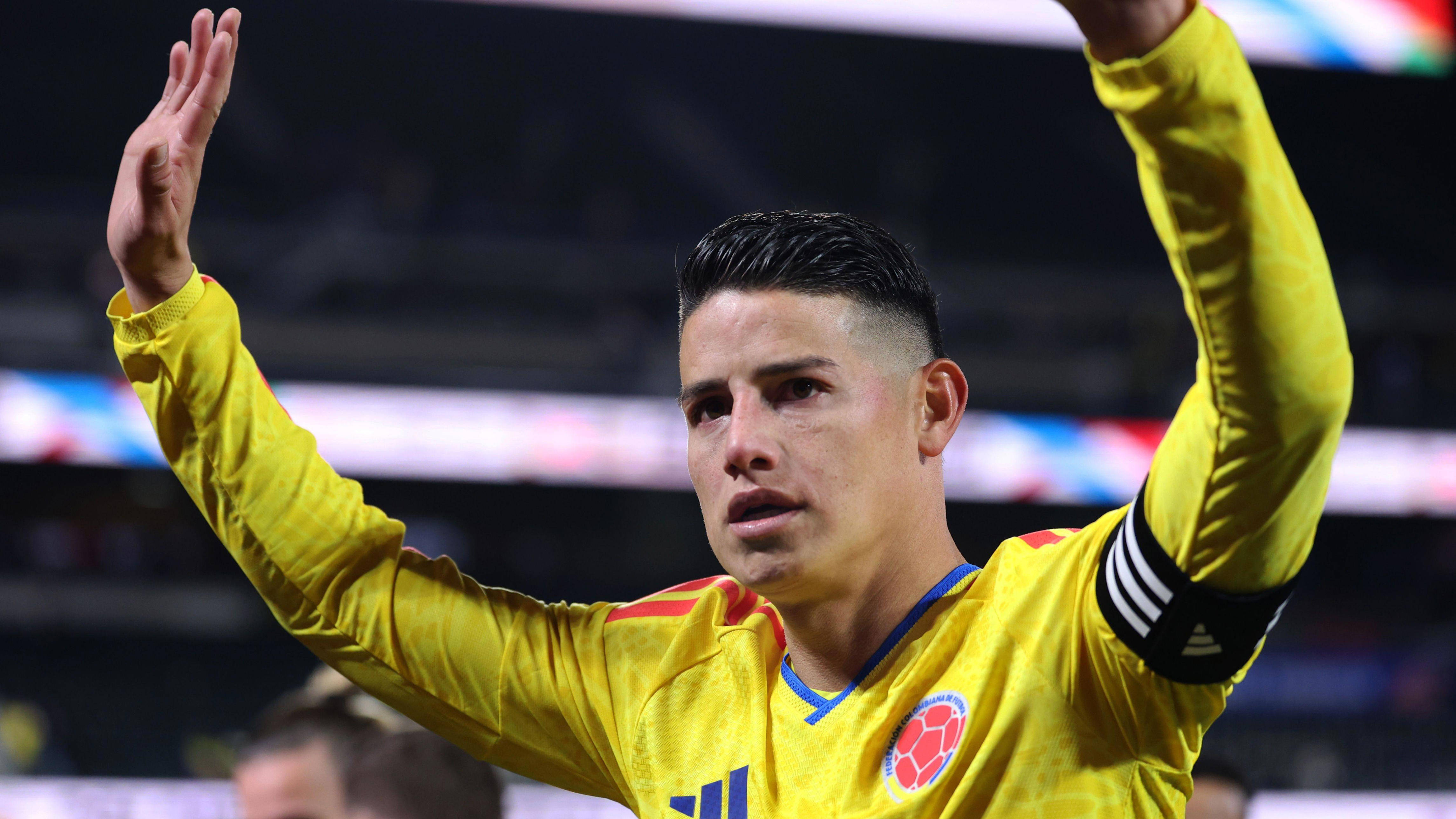 Rodriguez in Colombia World Cup squad after illness