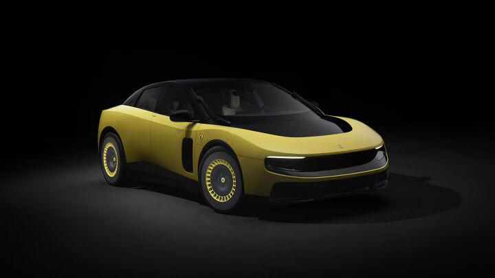 The Ferrari Luce EV looks like a supercar and a shuttle van had a baby
