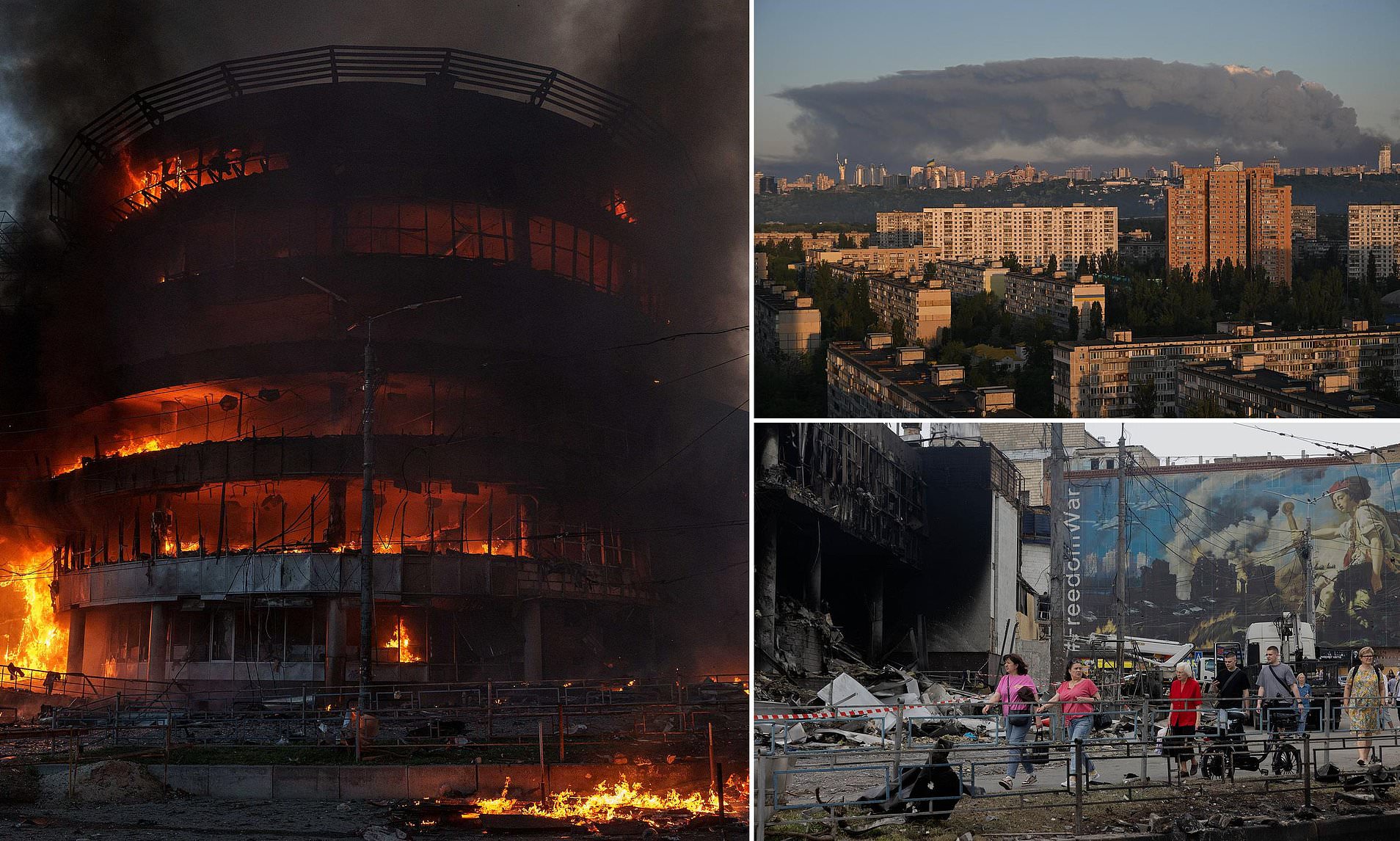 Russia threatens Kyiv with fresh wave of strikes and tells visitors to ...
