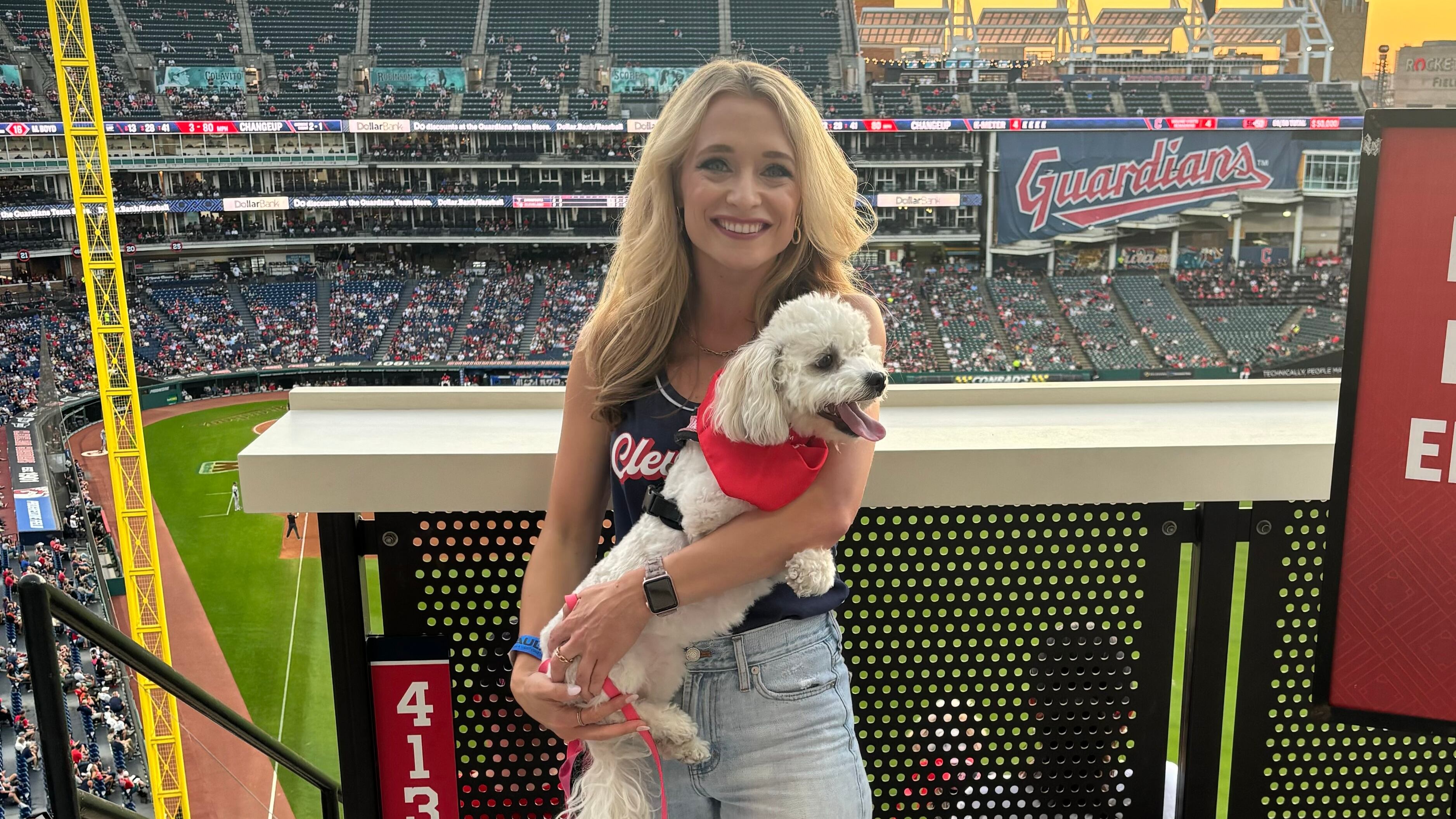 Bark in the park: Take your dog out to the Cleveland Guardians game