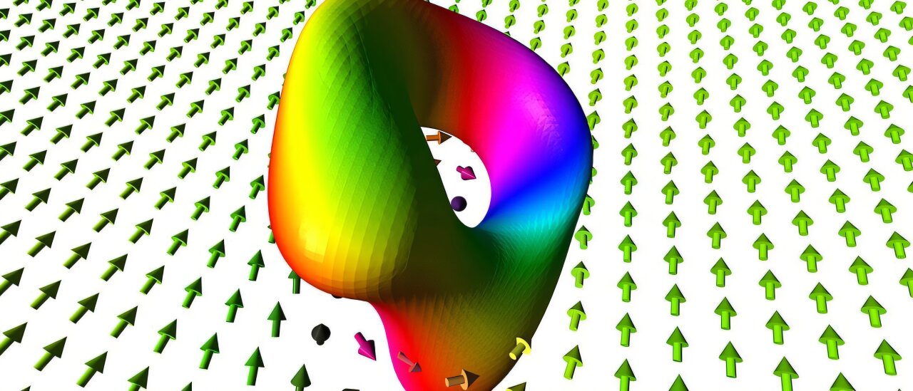 New three-dimensional magnetic structure discovered with laser light