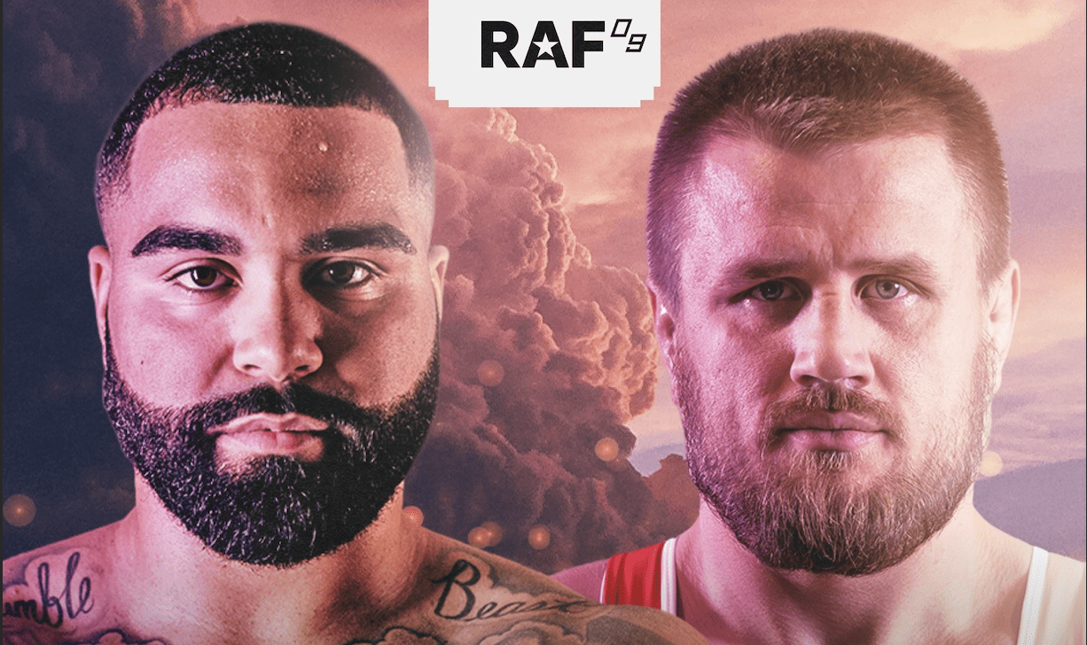 RAF 09 card, start time, date and location | Steveson vs. Romanov