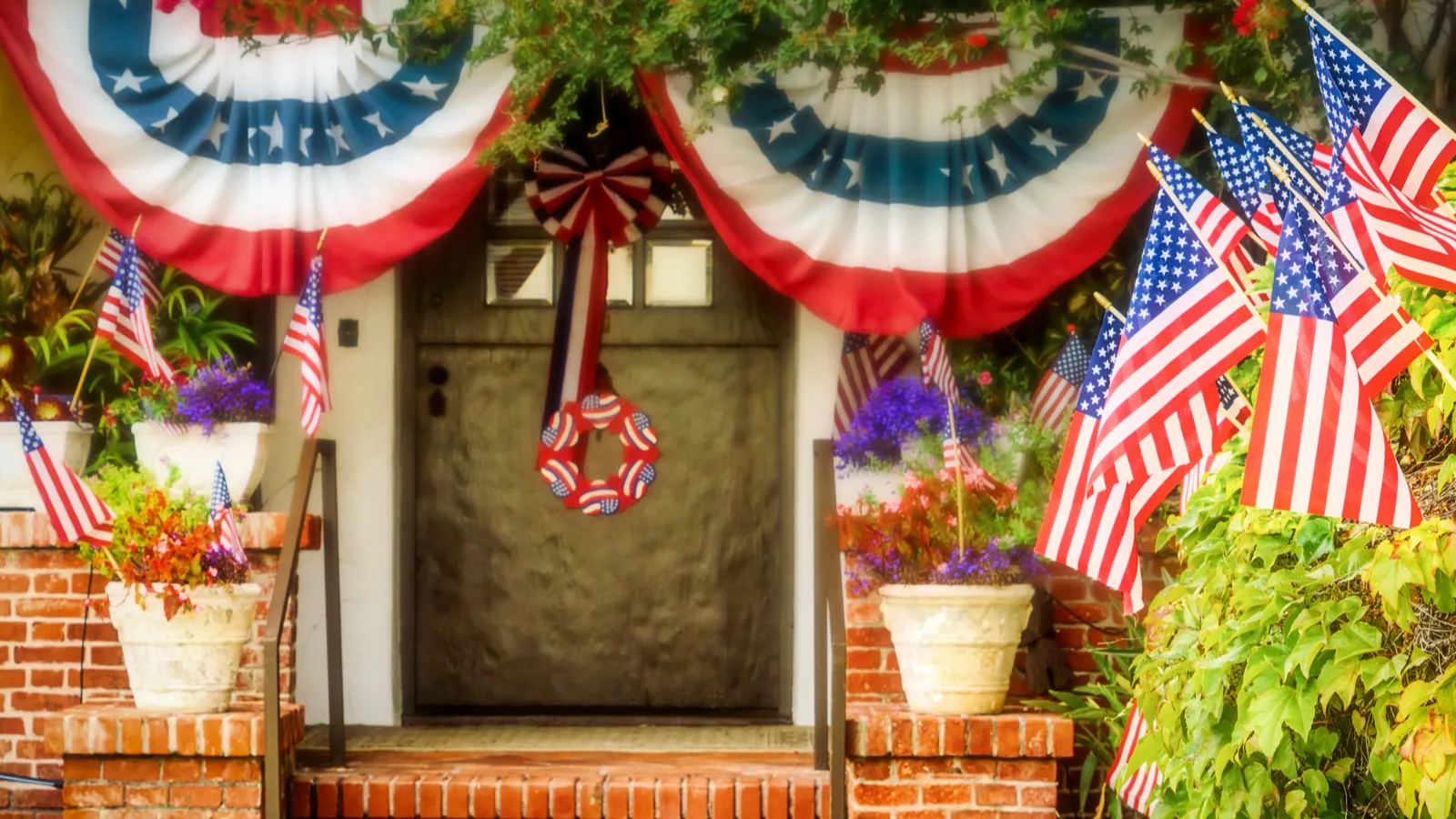 How to style a patriotic porch that feels fresh and summery