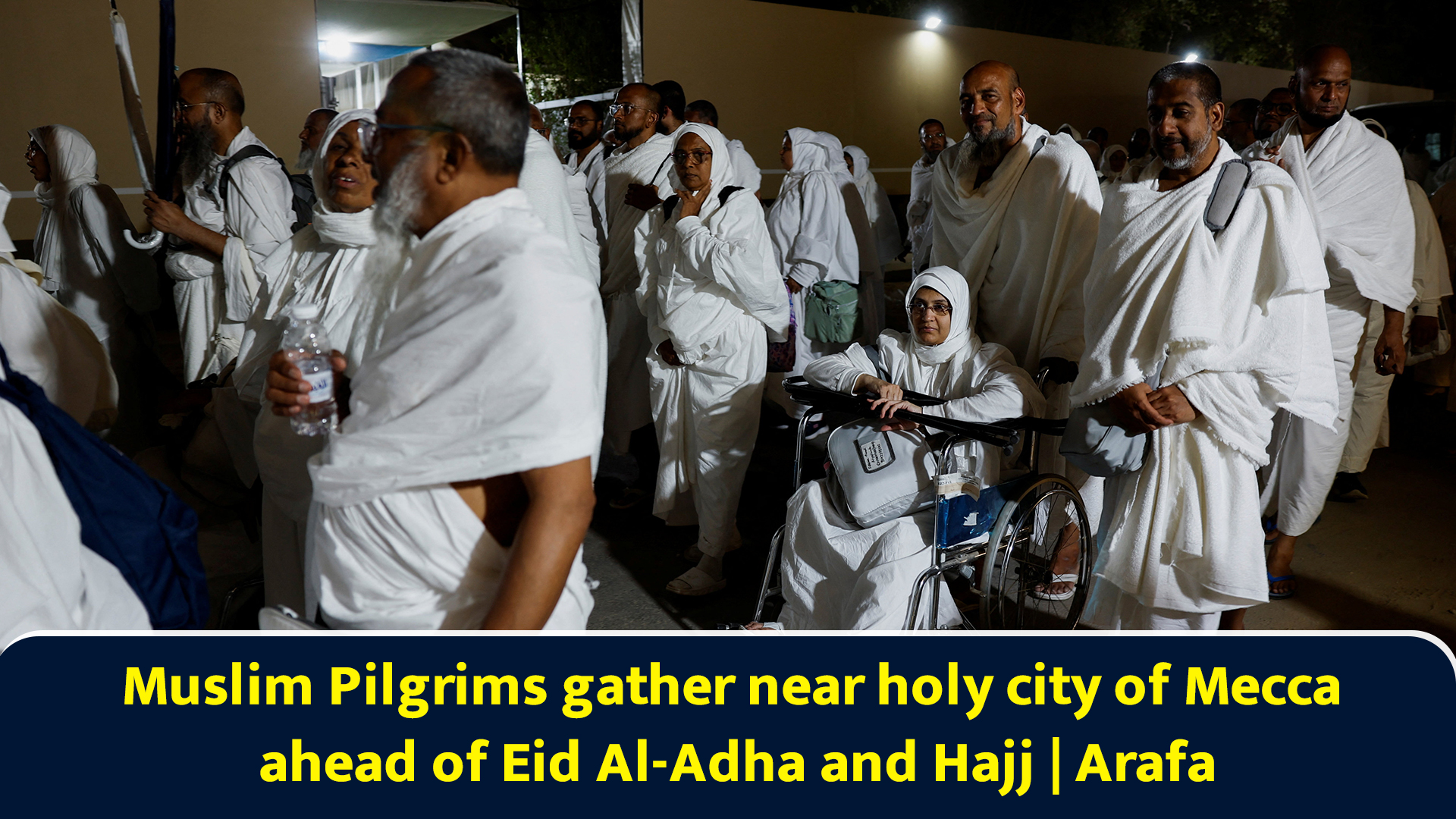 Muslim pilgrims gather near Holy City of Mecca ahead of Eid al-Adha and ...