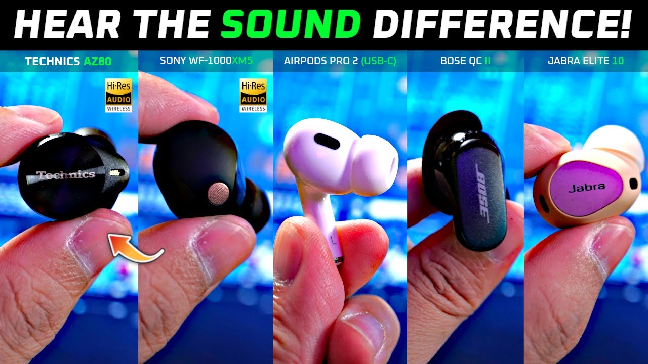 Technics AZ80 review vs the best! 🤔 (Sony, Jabra, Bose, Apple)