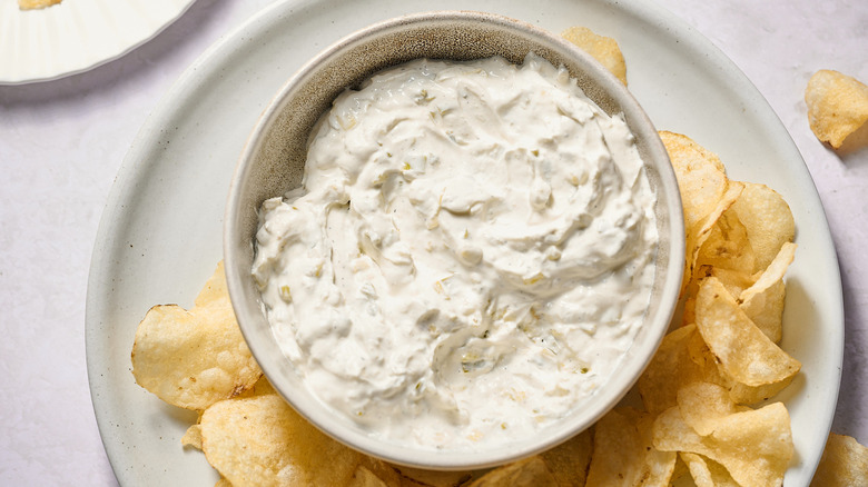 Super simple 3-ingredient green onion dip recipe
