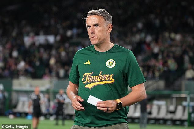 Former Manchester United star Phil Neville axed as manager of MLS side ...