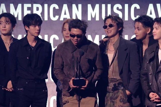 BTS claims top prize at American Music Awards