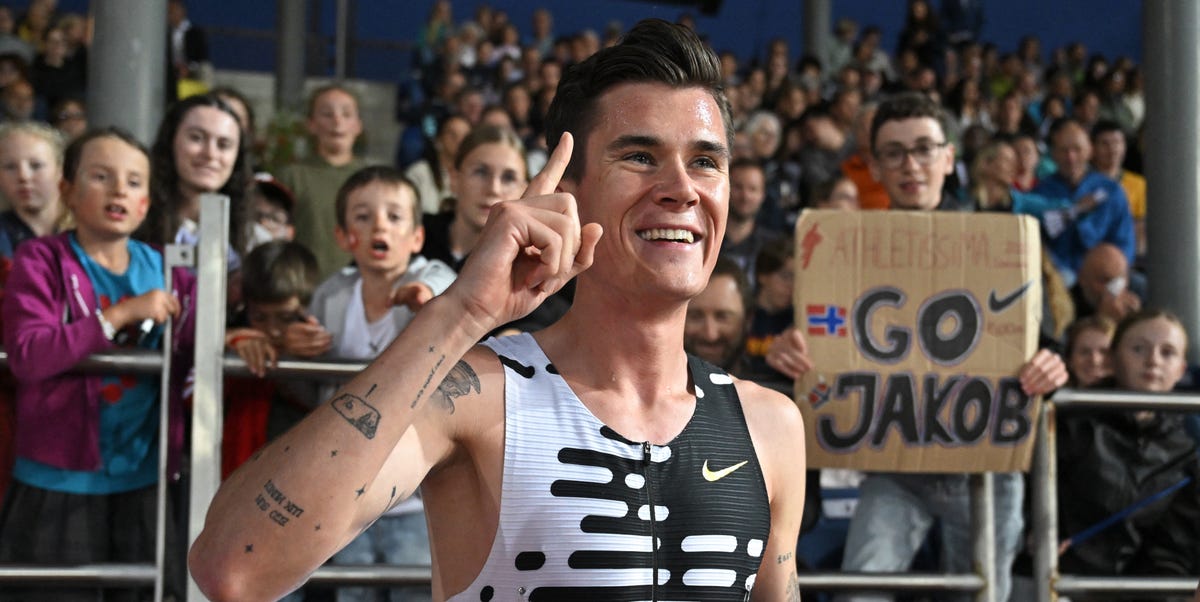World champion Jakob Ingebrigsten’s top track session to build ...