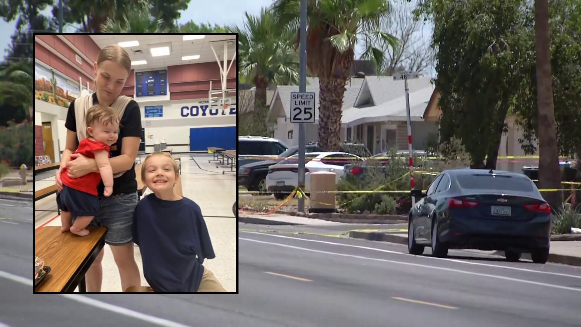 PD: Mother kills 2 children, herself after shooting at husband outside ...