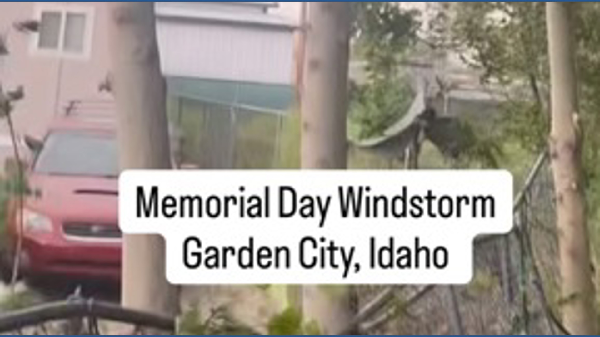 Wind and rainstorm rocks Treasure Valley