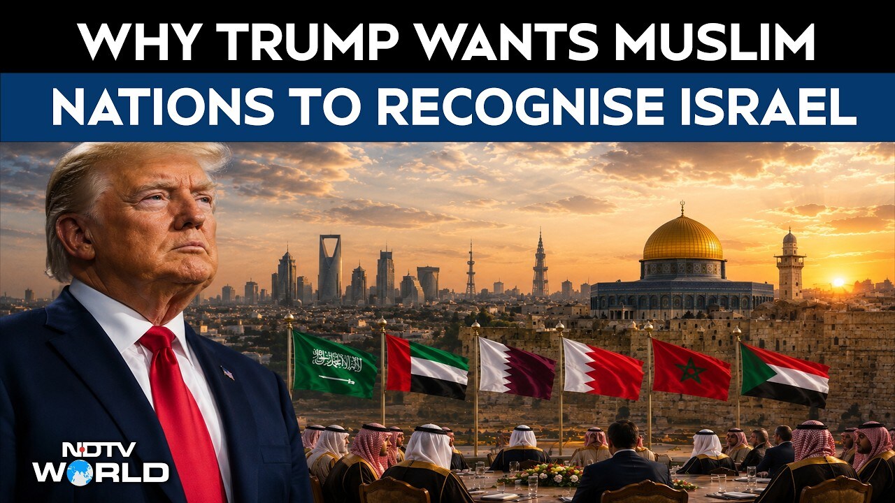 Trump pushes Saudi Arabia, Pakistan to normalise ties with Israel, join ...