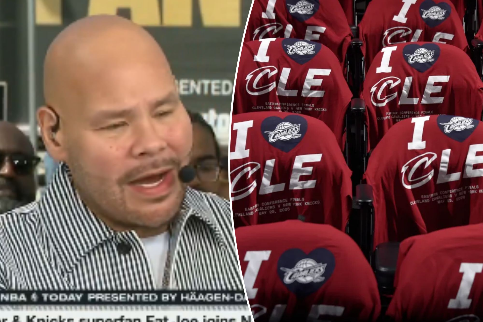 Cavaliers took Fat Joe’s game 4 tickets away: ‘Knick fans can’t sit ...