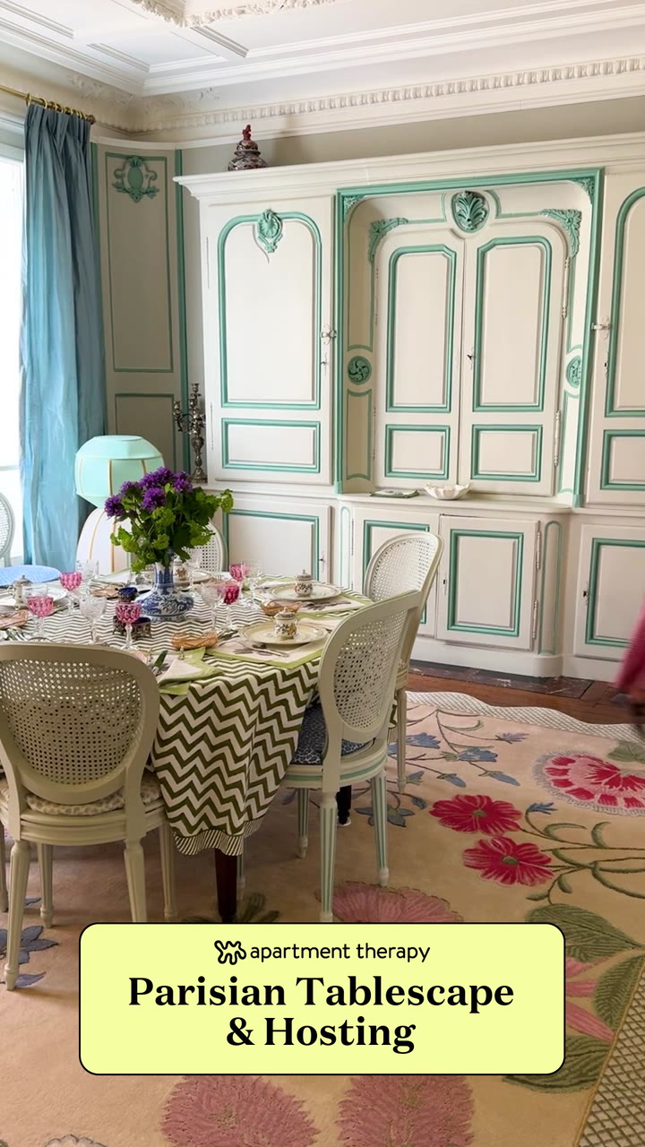 Tatiana's Parisian tablescape & hosting ritual
