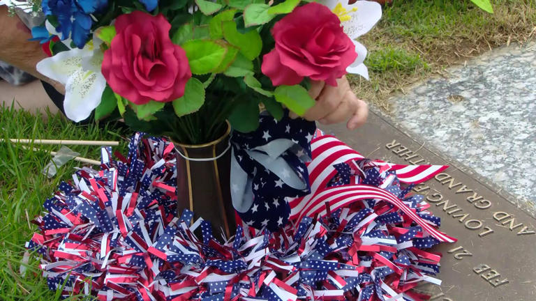 Millington woman decorates veteran’s grave for ill neighbor on Memorial Day