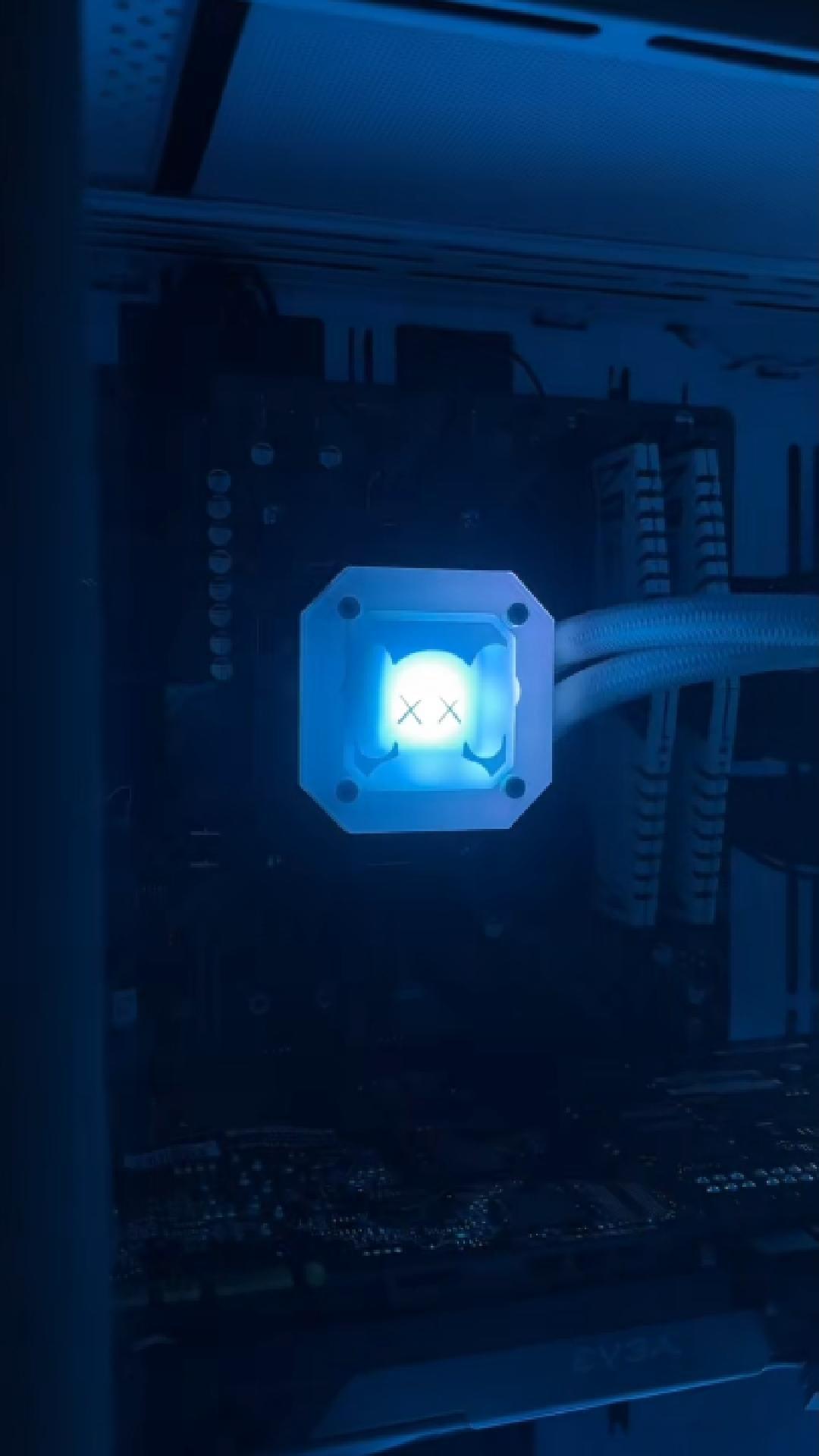 This DIY RGB KAWS cooler upgrade looks incredible