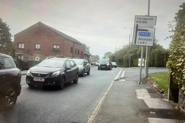 'Dangerous and confusing' - Bolton road sign faces wrong way near M61 ...