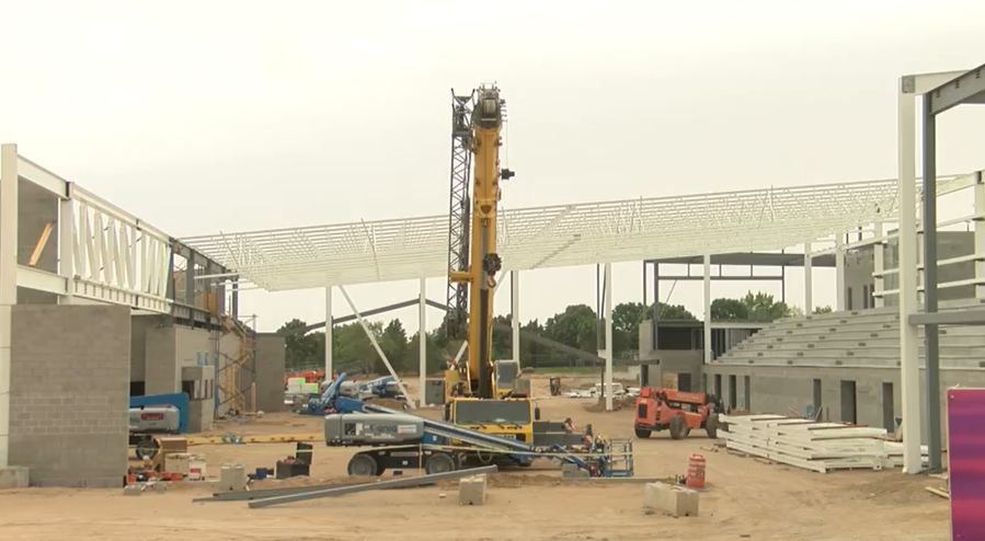 North Domingo Baca Aquatic Center construction continues as price tag grows