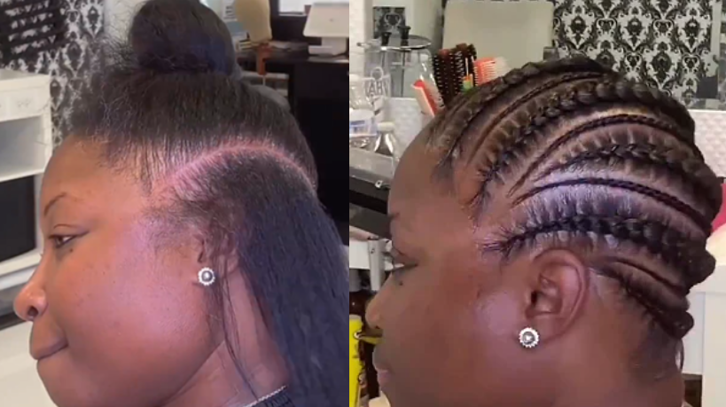 Detailed jumbo lemonade braids for a bold look