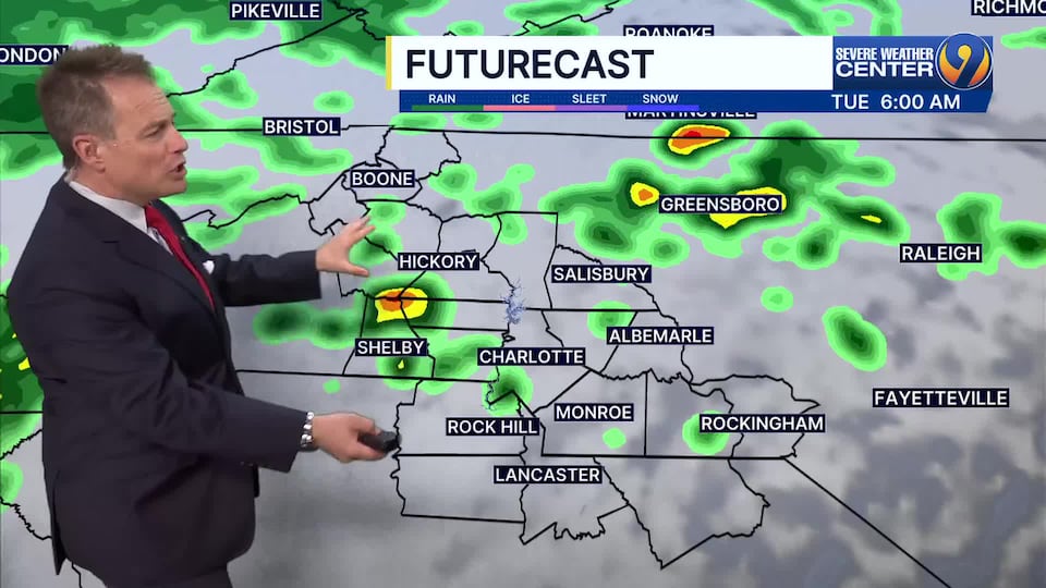Monday night's forecast with Chief Meteorologist John Ahrens