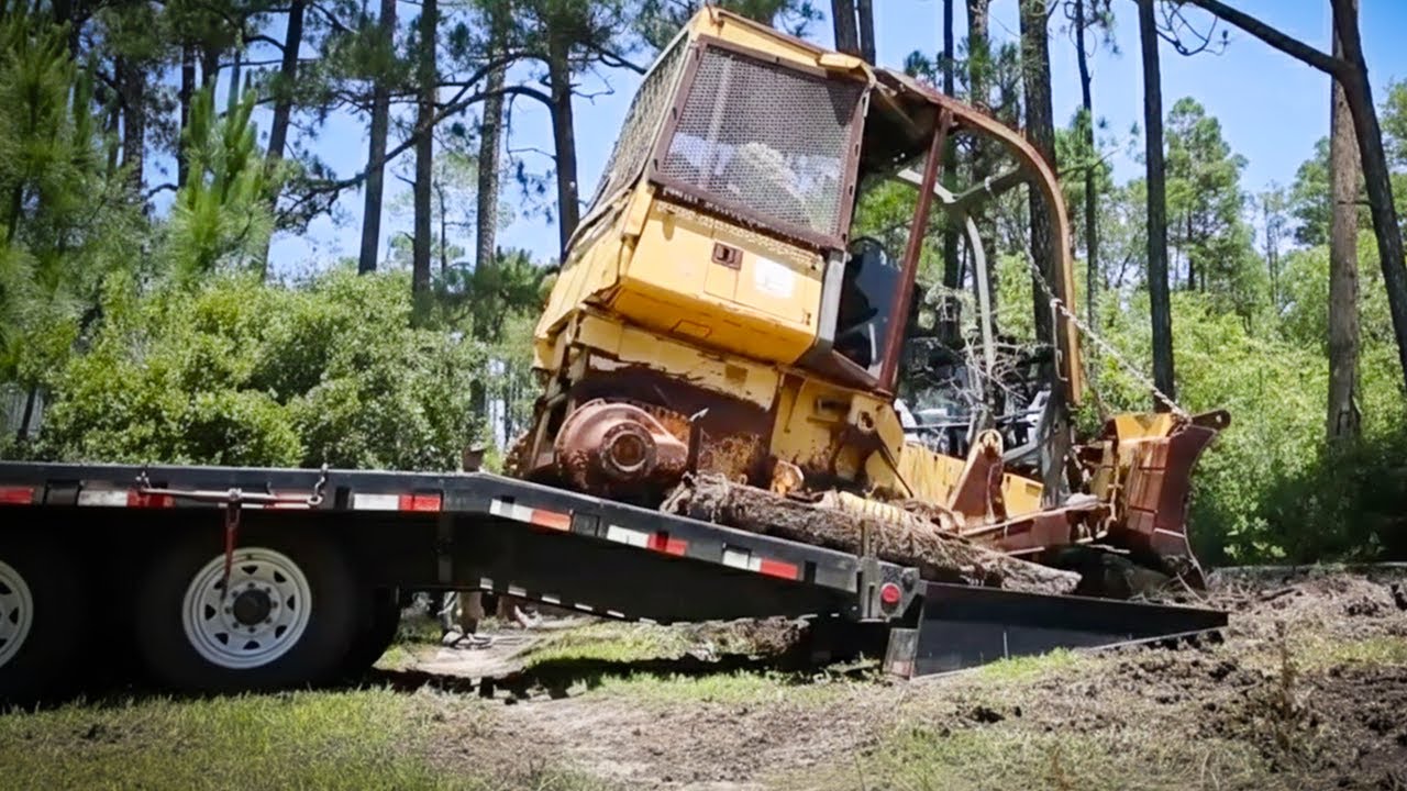 Recovering a long-abandoned dozer