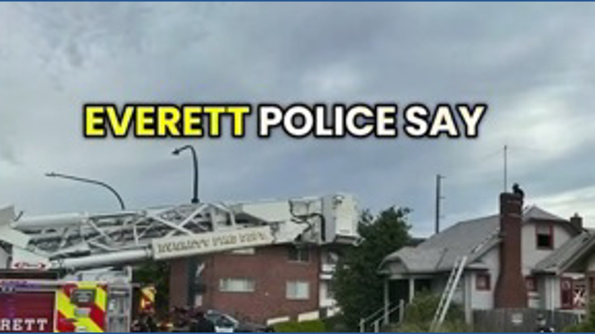 Man tries to escape police, gets stuck in chimney