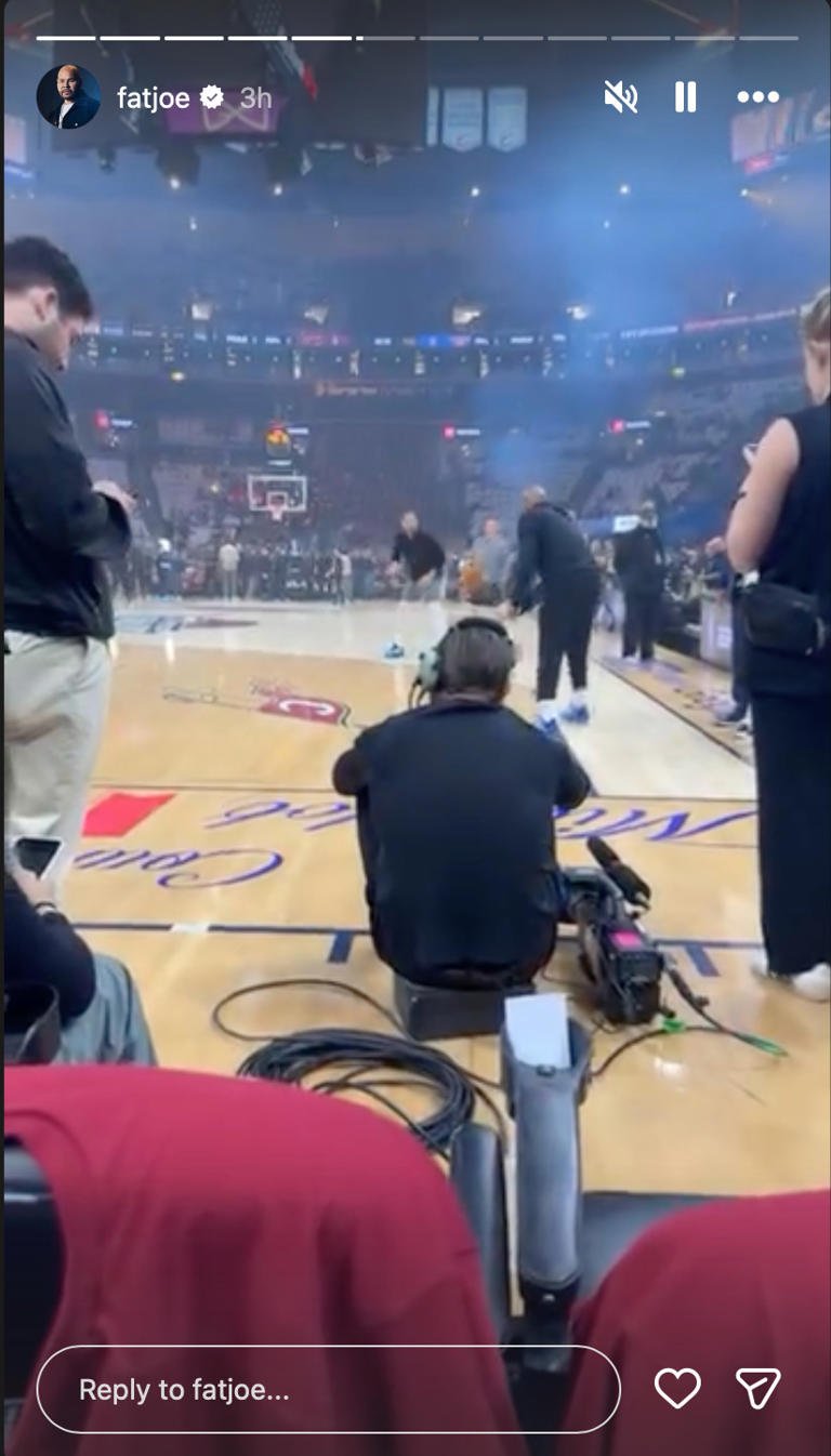 Fat Joe claims Cleveland Cavaliers took his Game 4 courtside seats away