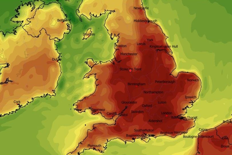 Stoke-on-Trent to sizzle in another 30C scorcher as 'days of ...