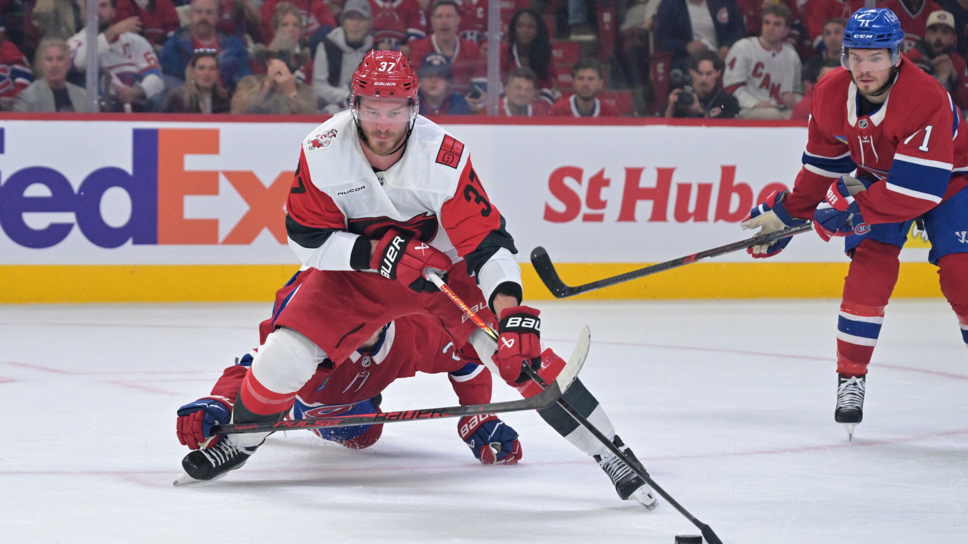 Svechnikov scores in OT as Hurricanes beat Canadiens 3-2 in Game 3 of ...