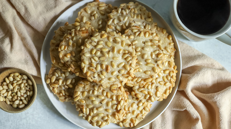 Classic Italian pignoli cookies recipe