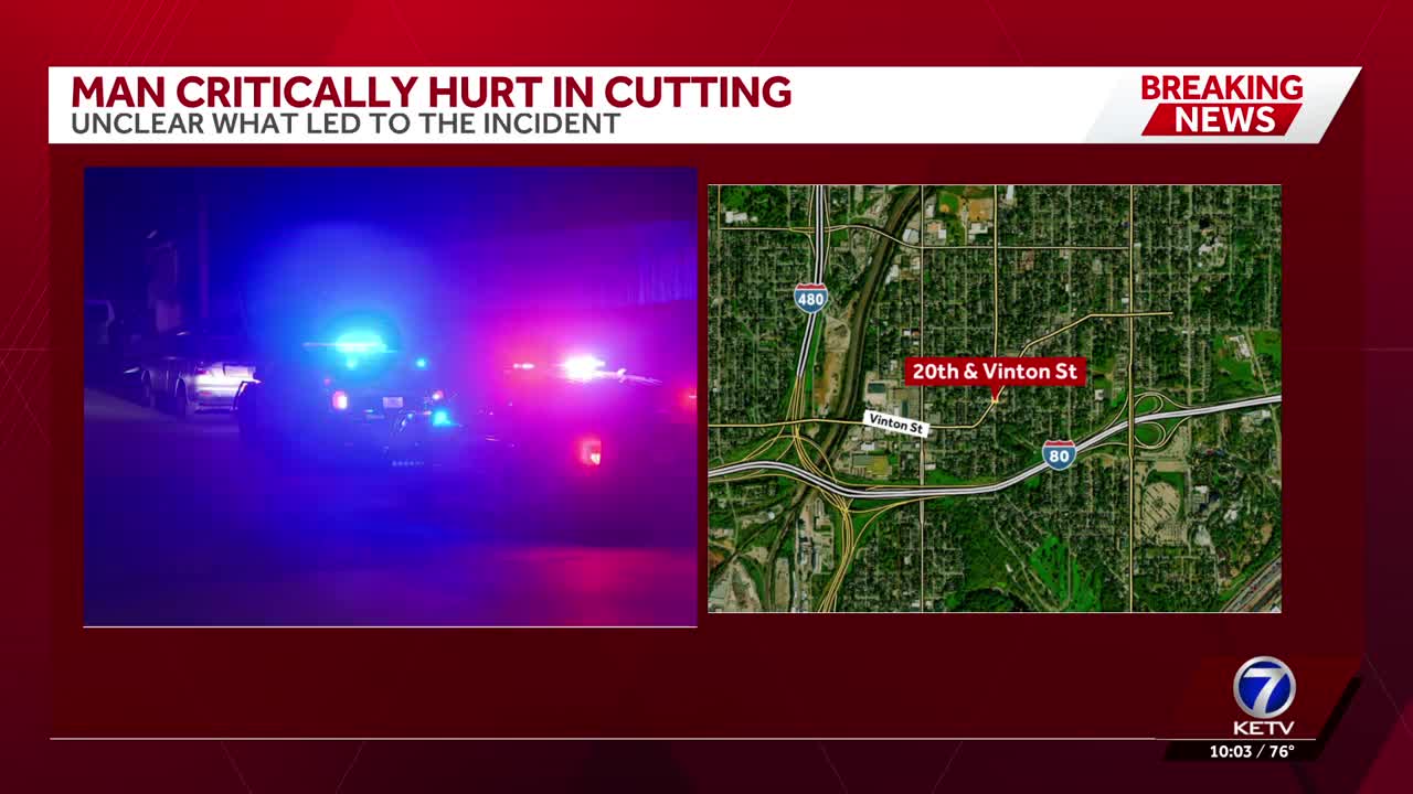 Omaha police investigate cutting that injured one man