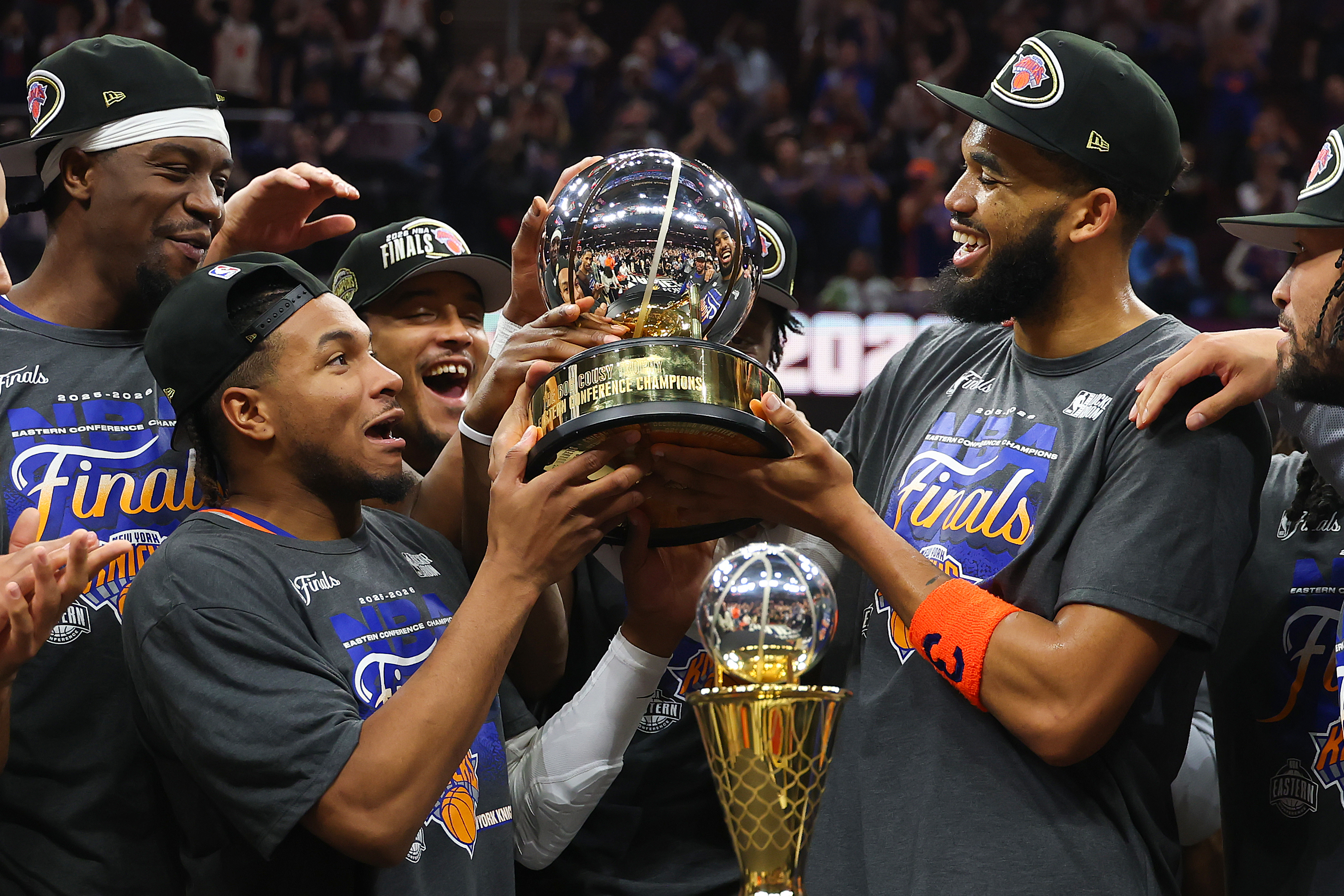 Pandemonium as Hollywood star celebrates historic NBA victory