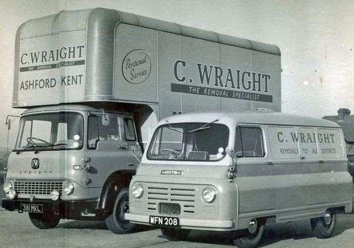 It's a varied job! Ashford removal company C Wraight & Partners nears ...