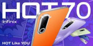 Infinix Hot 70 Pro 5G leaks with dot matrix display, Dimensity 7100 ...