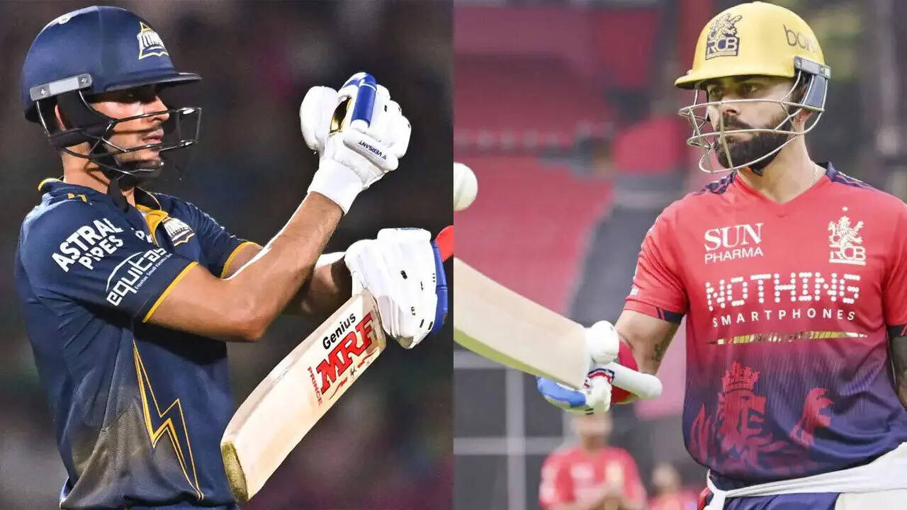 RCB vs GT qualifier 1: Virat Kohli vs Kagiso Rabada, Shubman Gill vs ...