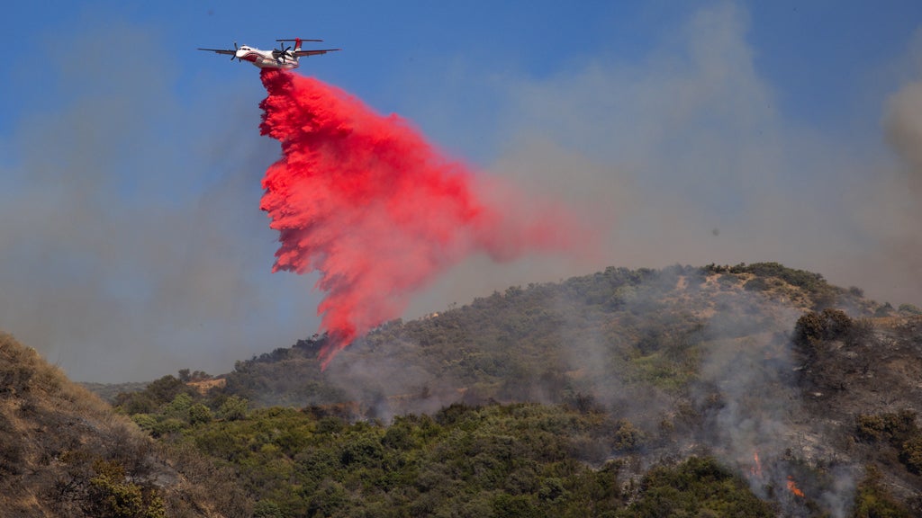 4 Southern California wildfires that burned nearly 23,000 acres nearing ...