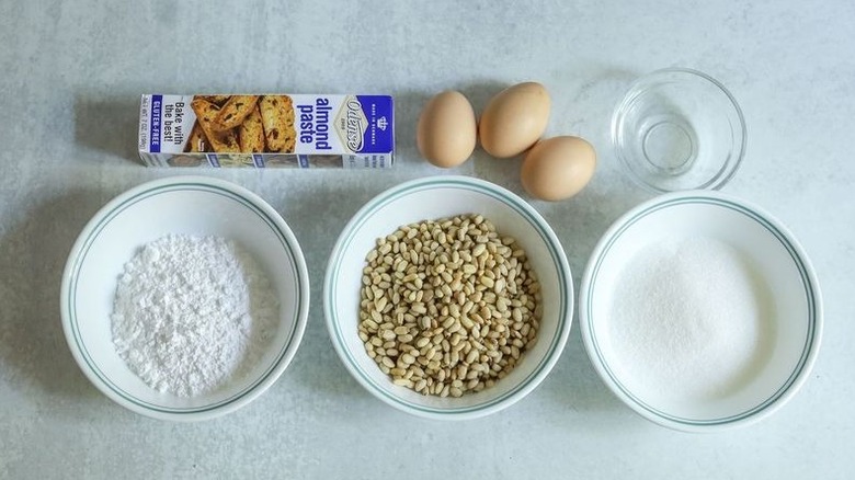Classic Italian pignoli cookies recipe