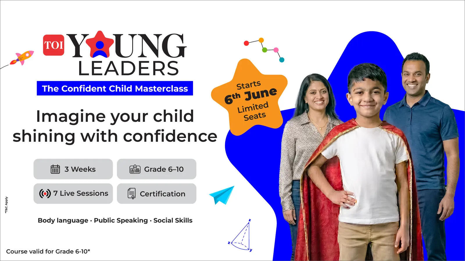 Is your child lacking in confidence? This 3-week masterclass starting ...