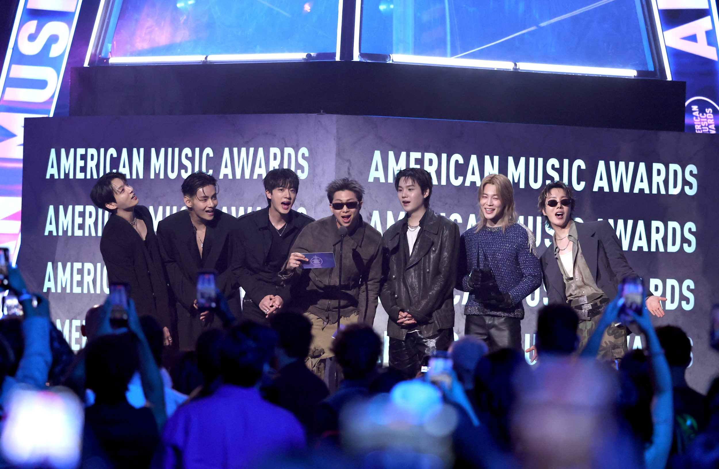 BTS takes artist of the year at the 2026 AMAs — and the night belonged ...