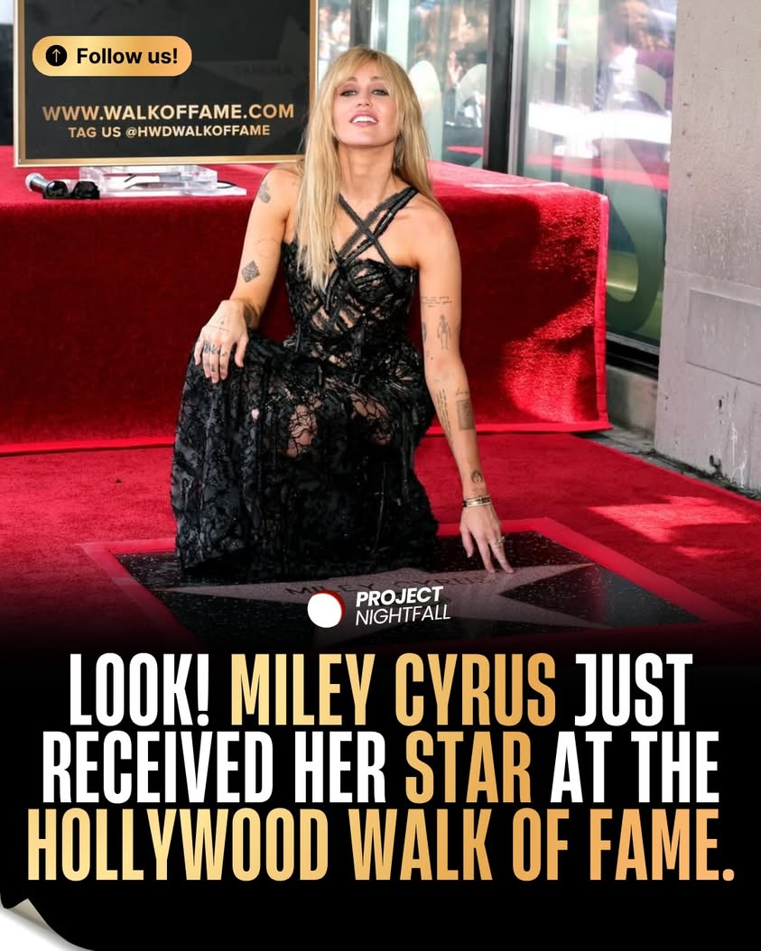 Miley Cyrus: From ashes, she rises to claim her immortal Hollywood star