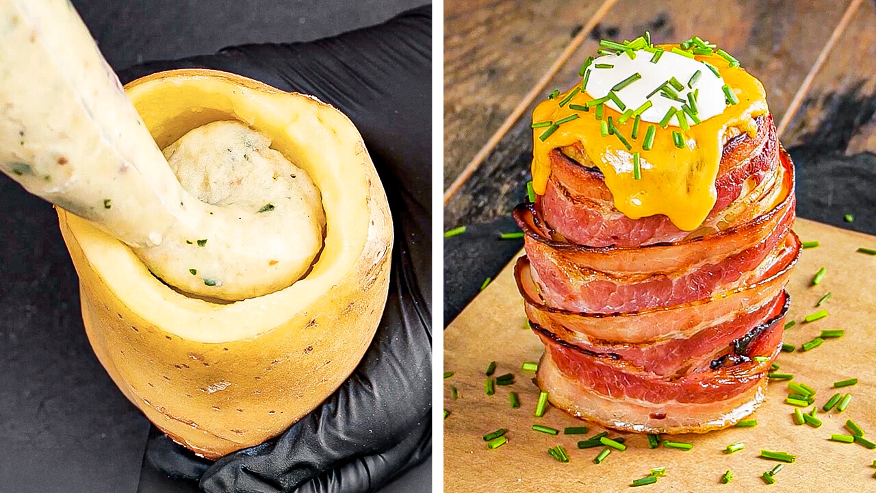Irresistible potato creations: Stuffed and loaded delights