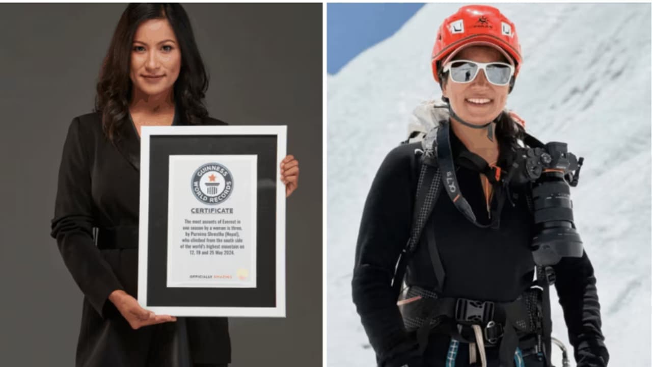 Meet Nepal’s Purnima Shrestha, first woman to climb Everest 3 times in ...