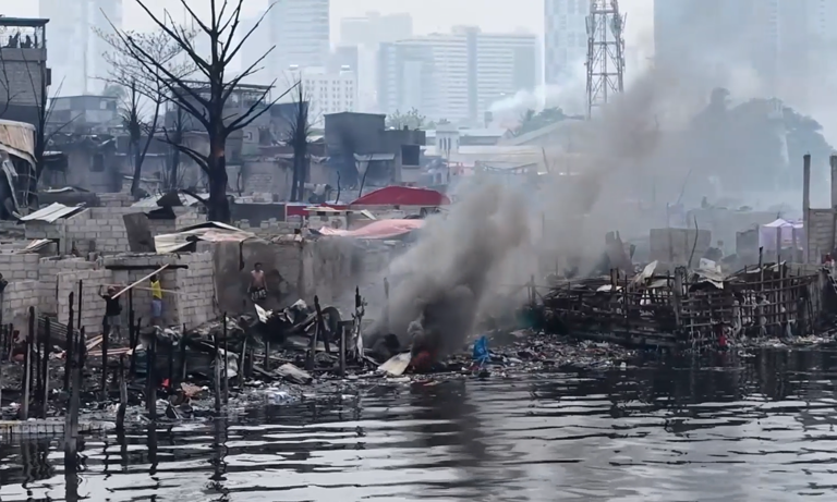 'We're back to zero': Manila families scavenge through ashes after ...