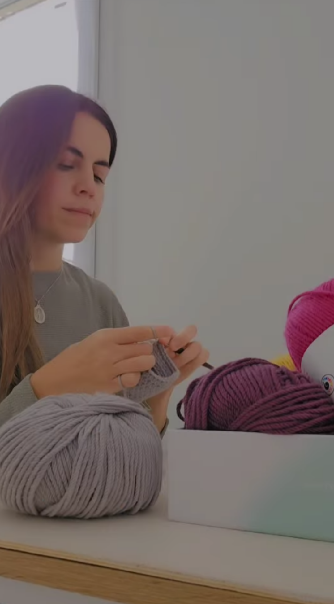 Cada vez más personas se enamoran de nuevo del tejido