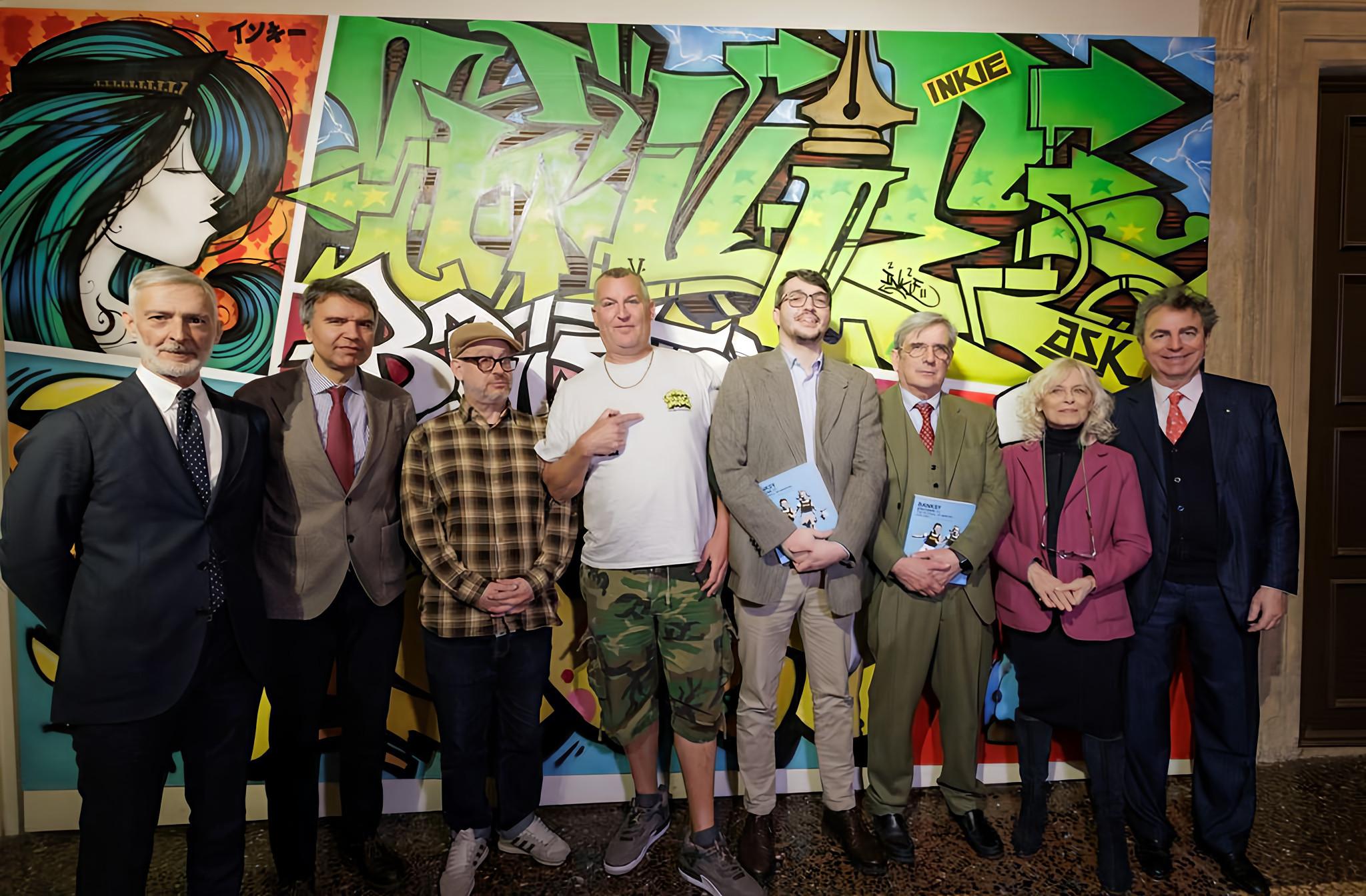 Banksy a Palazzo Fava. La "School" si allarga
