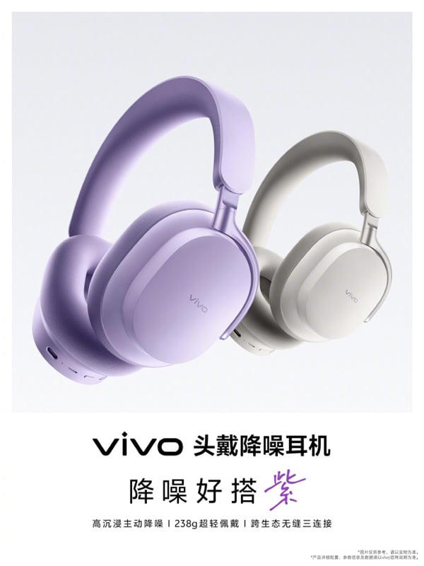 Vivo reveals specs of its first over-ear wireless headphones before launch